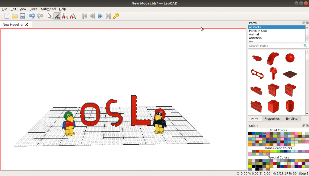 LeoCAD, diseño de modelos LEGO con software libre | Oficina de Software ...